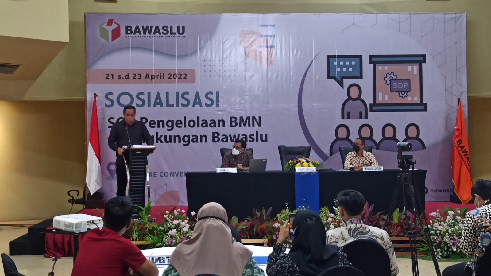 Malonda Buka Sosialisasi SOP Pengelolaan BMN di Bawaslu RI – suarasulut.com