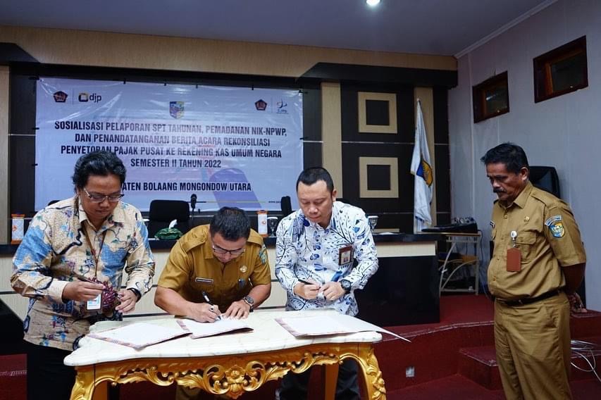 Pemkab Bolmut Sosialisasi Pelaporan SPT Tahunan, Pemadanan NIK-NPWP ...